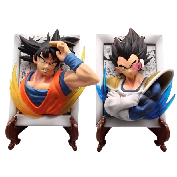 [Dragon Ball] Goku & Vegeta Fridge Magnet PVC Figure – Civet Action Figure